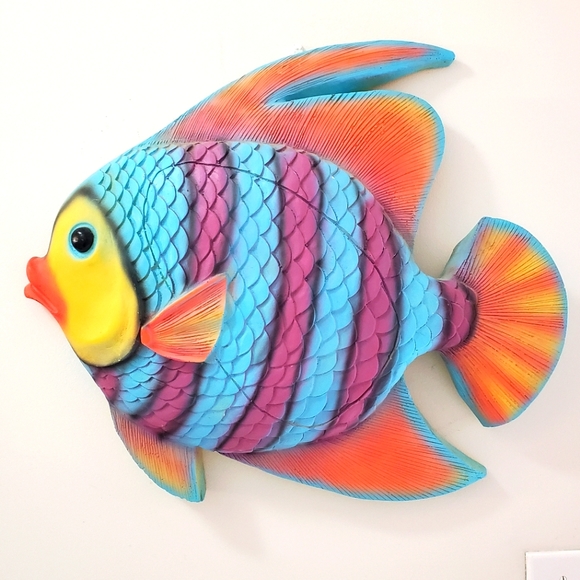St Augustine | Art | New Angel Fish Wall Decor | Poshmark